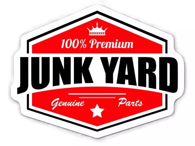 Junk Yard Sticker Genuine Parts Phone Decal Water Bottle Stickers Car ...