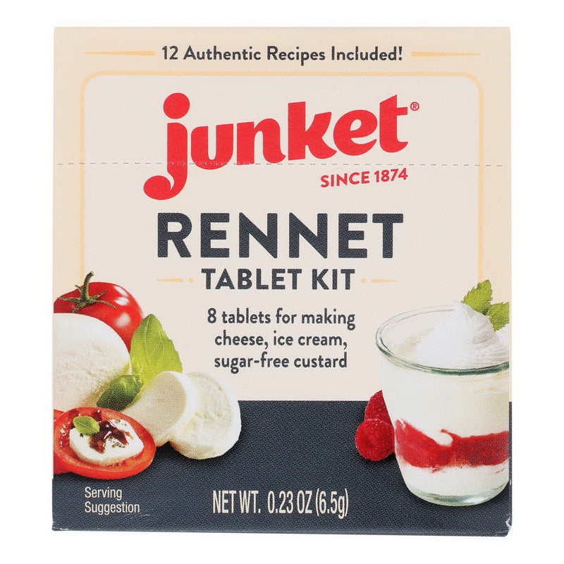 Junket Rennet Tablet Kit, 0.23 oz Bag, 8 Tablets - Walmart.com