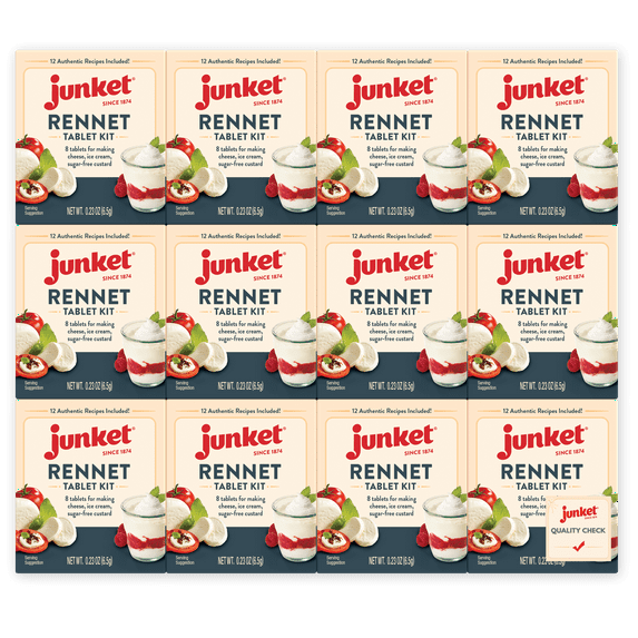 Junket Rennet Tablets, 0.23 Ounce (Pack of 12) - Walmart.com