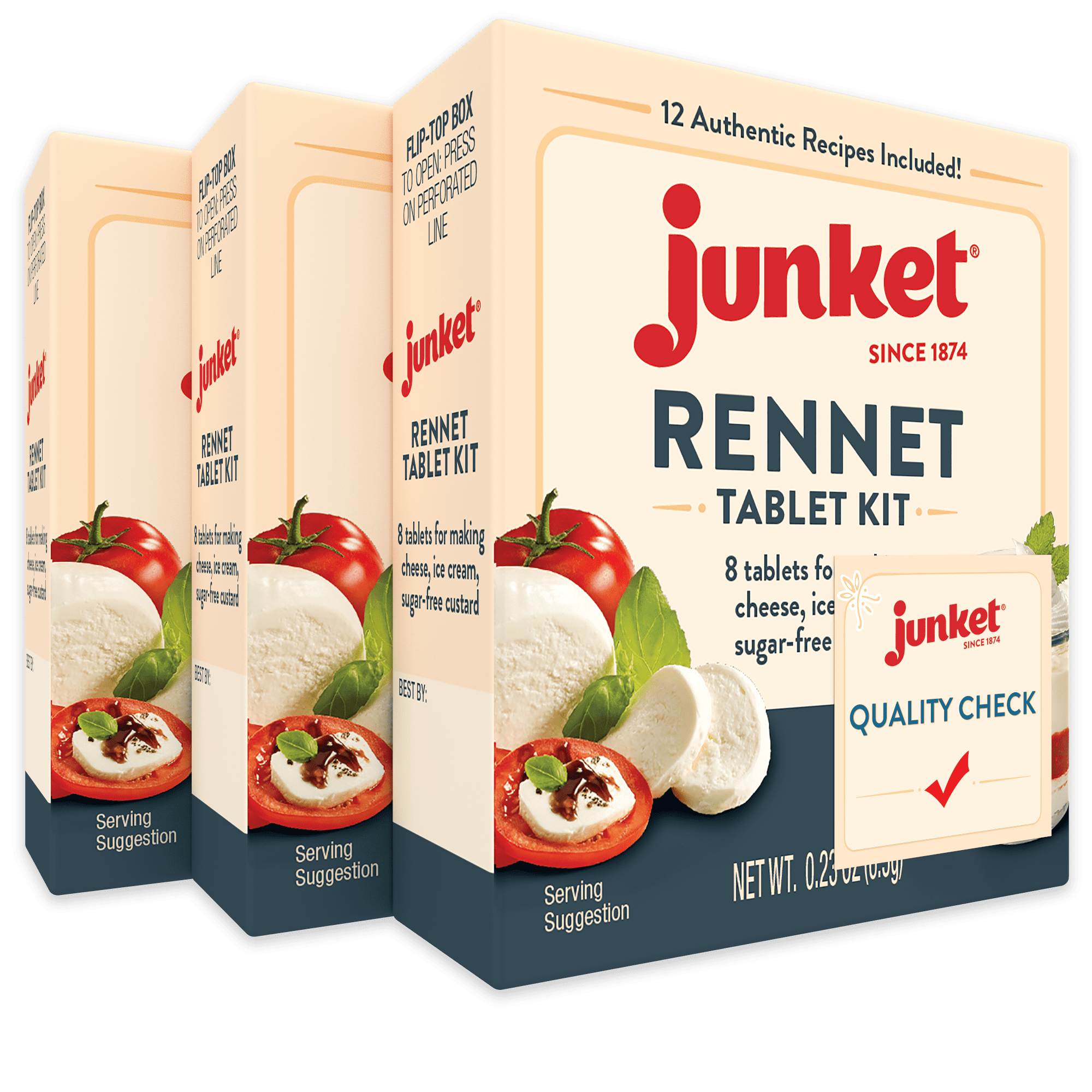 Junket Rennet Tablets, 0.23 Ounce (Pack of 3) - Walmart.com