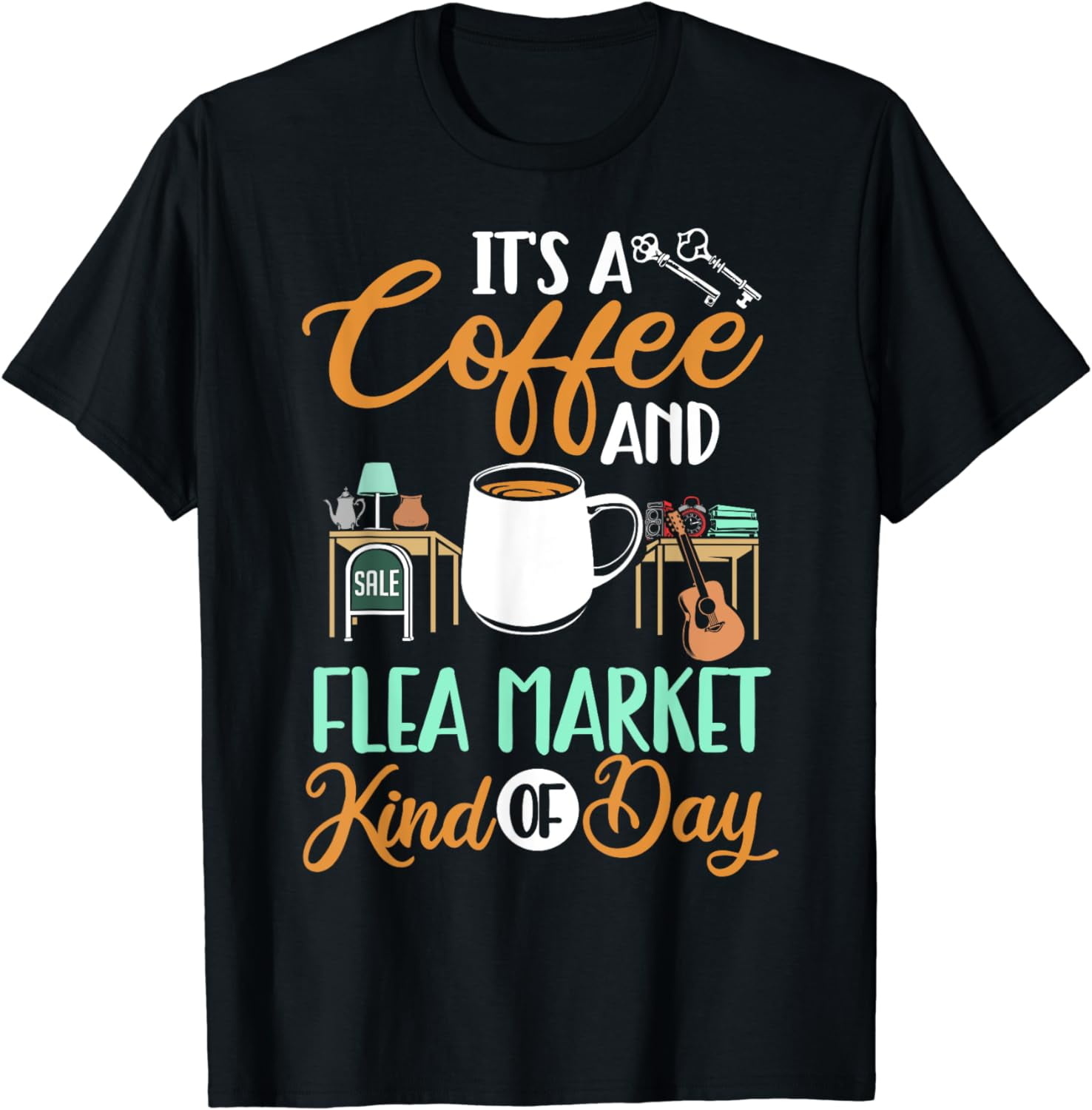 Junkin Antiques Garage Thrifting Shopping Thrift Flea Market T-Shirt ...