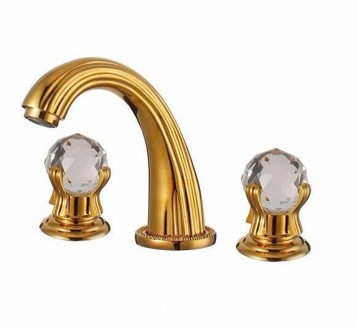 Juno Amalfi Brass Gold Plated Sink Faucet - Walmart.com