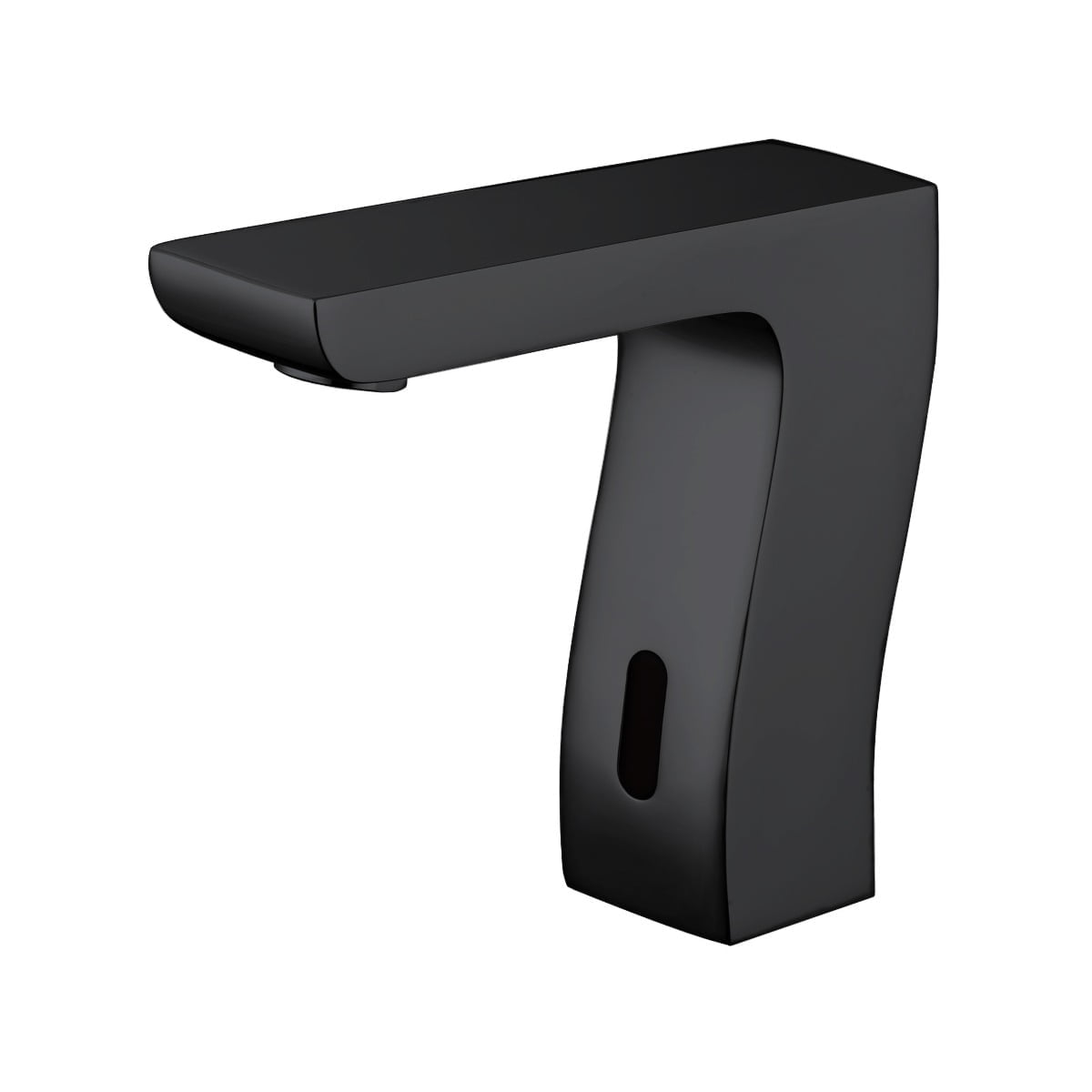 Juno Atlanta Brushed Black Finish Commercial Motion Sensor Faucet ...