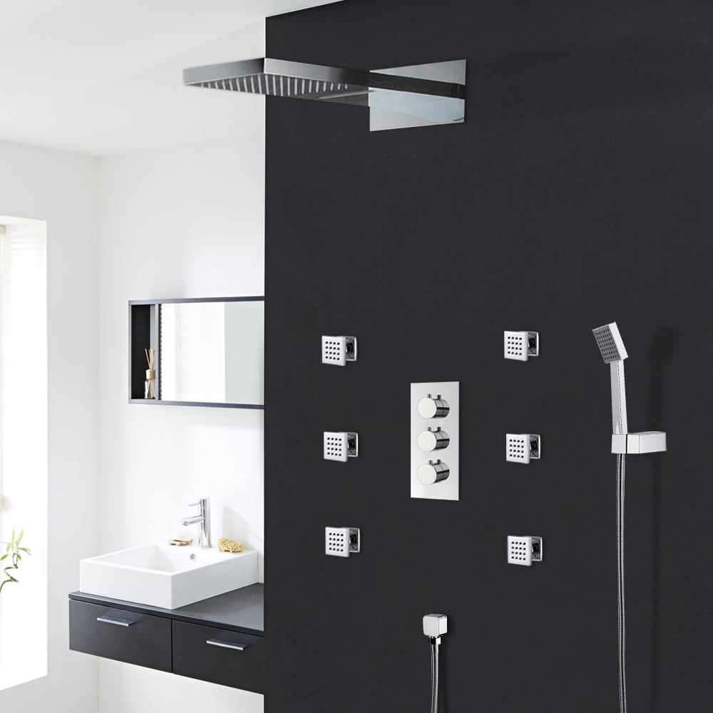 Juno Body Massage Spray Jet Shower Set - Walmart.com