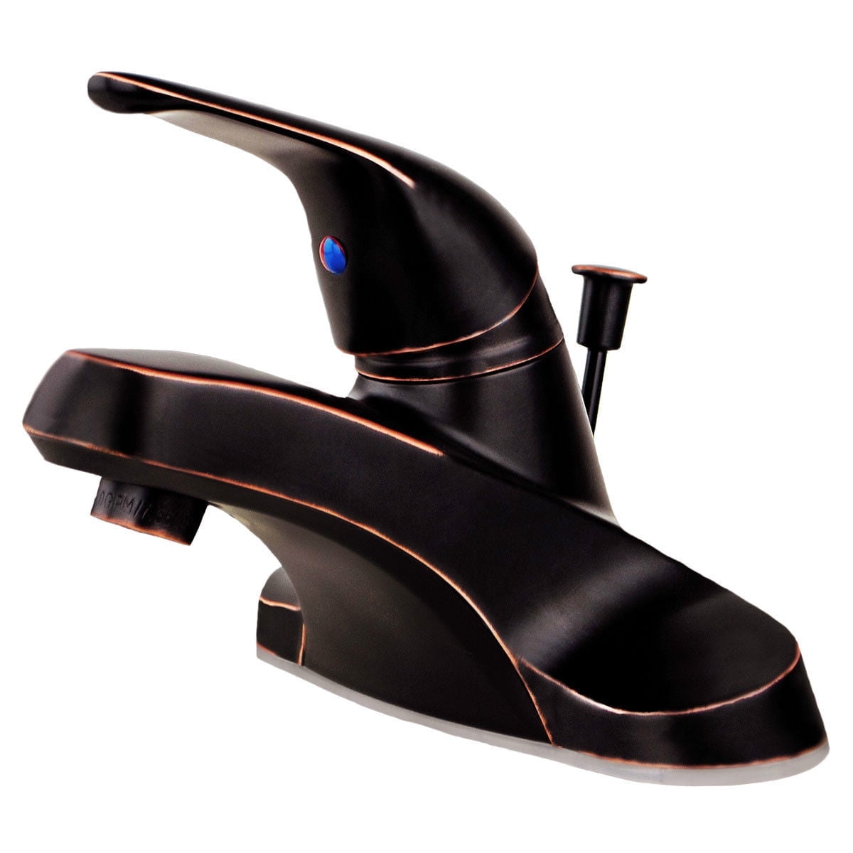 Juno Designer Single Lever Solid Brass Bathroom Vanity Basin Sink Faucet in Oil Rubbed Bronze ...