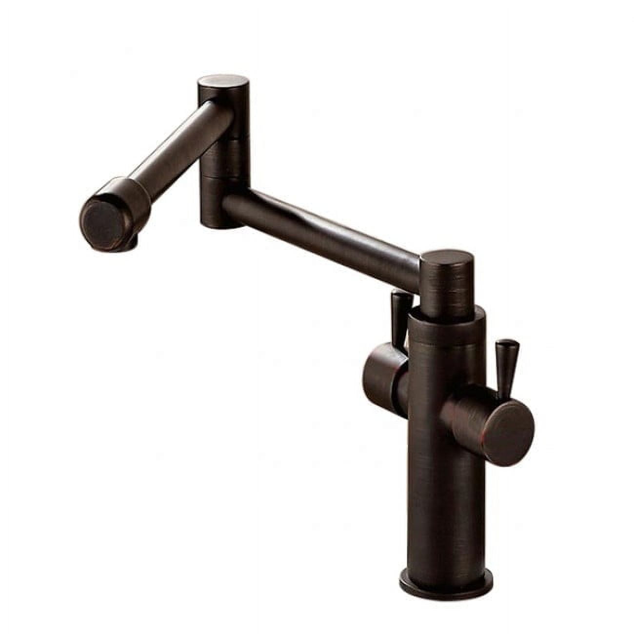 Juno Folding Rotating Oil Rubbed Bronze Water Kitchen Mixer Faucet ...