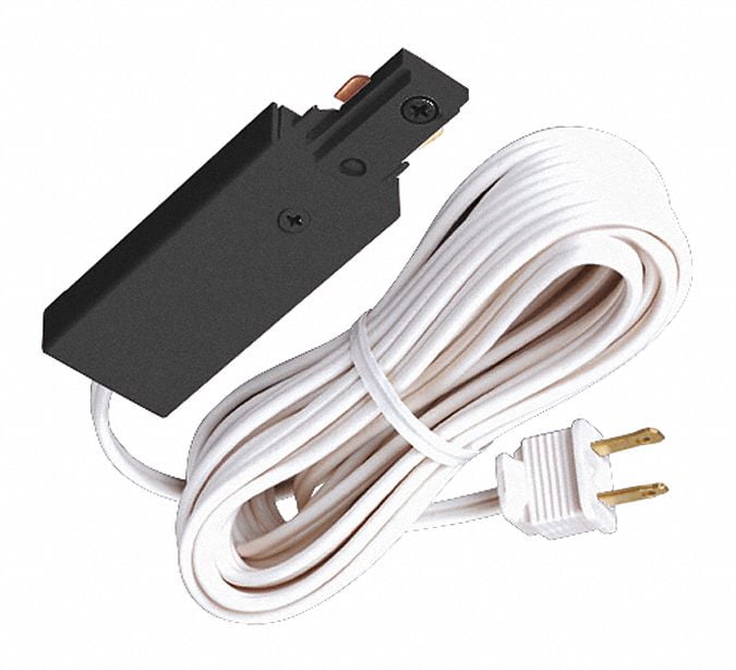 Juno Lighting Cord and Plug Connector,Black,3 1/4in R22 BL - Walmart ...