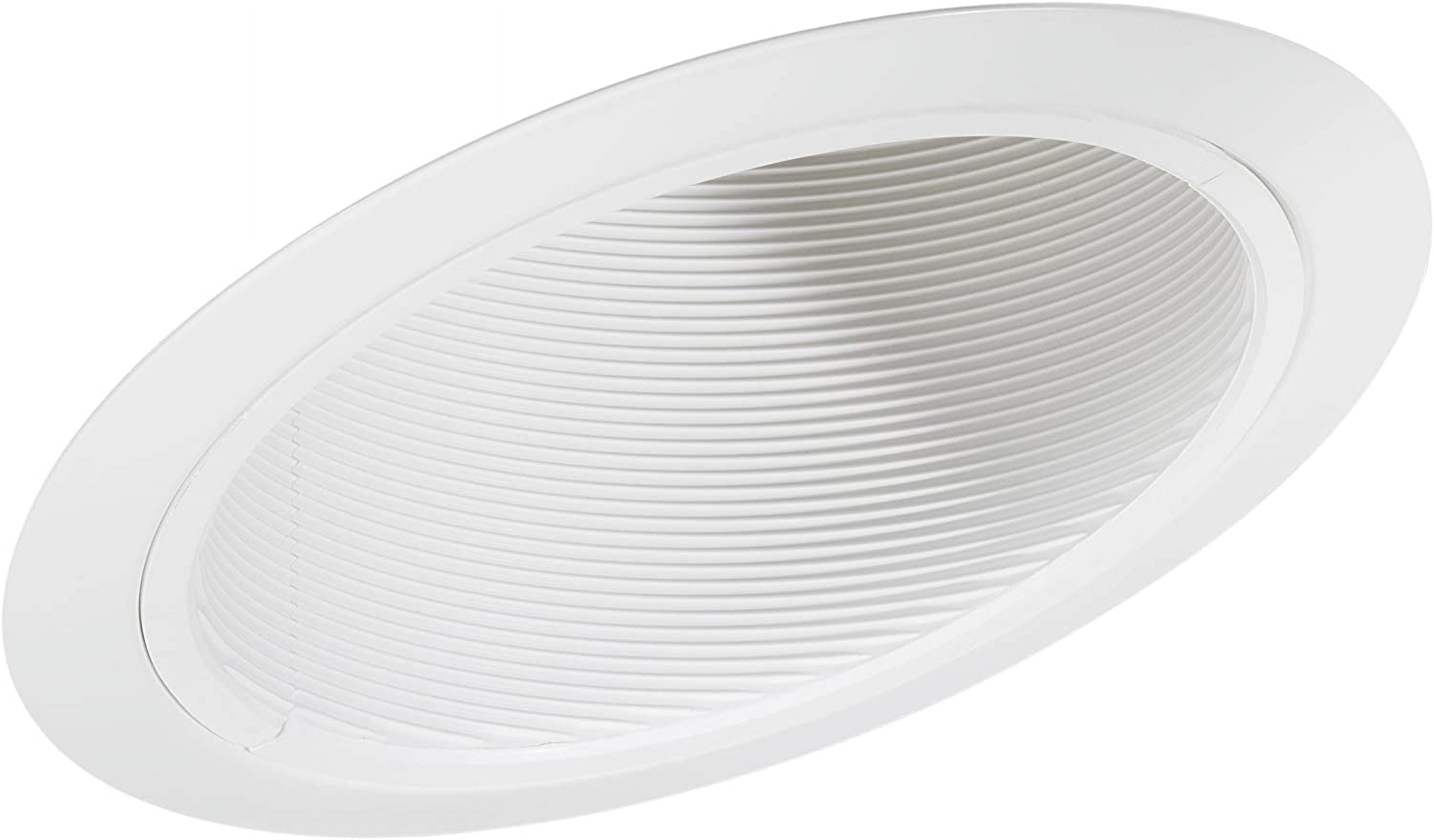 Juno Lighting Group 614W-WH 6-Inch LED Standard Slope Downlight Baffle ...