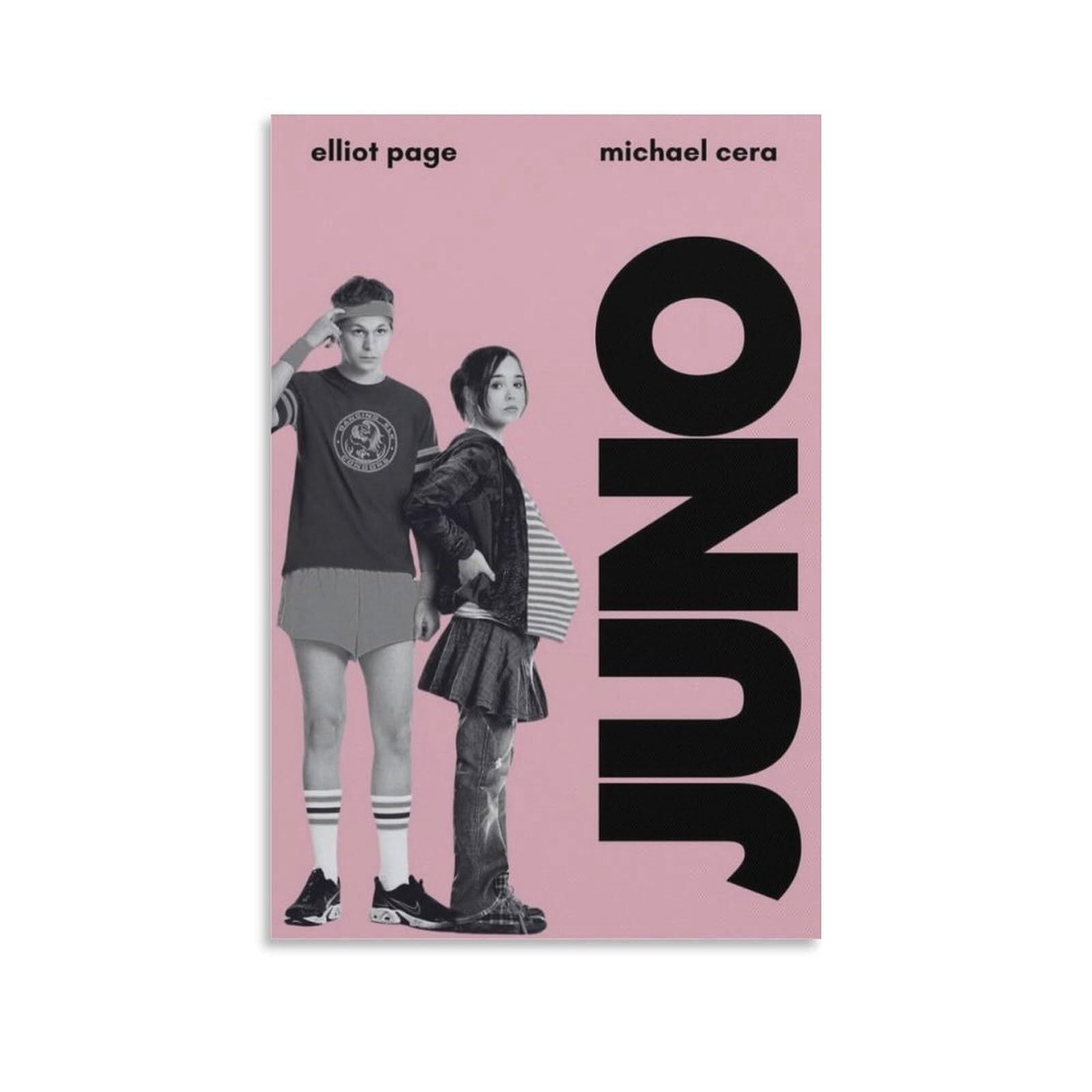 Juno Movie Poster Quirky Small Town And Autumn Leaves Canvas Poster ...