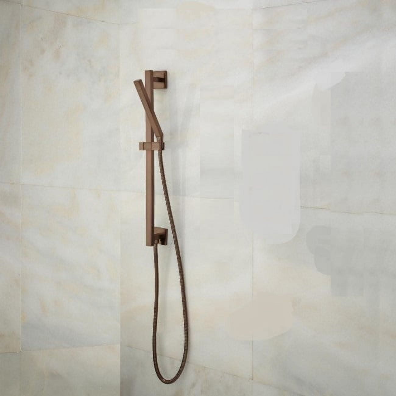 Juno Oil Rubbed Bronze Handheld Sliding Shower Rail - Walmart.com