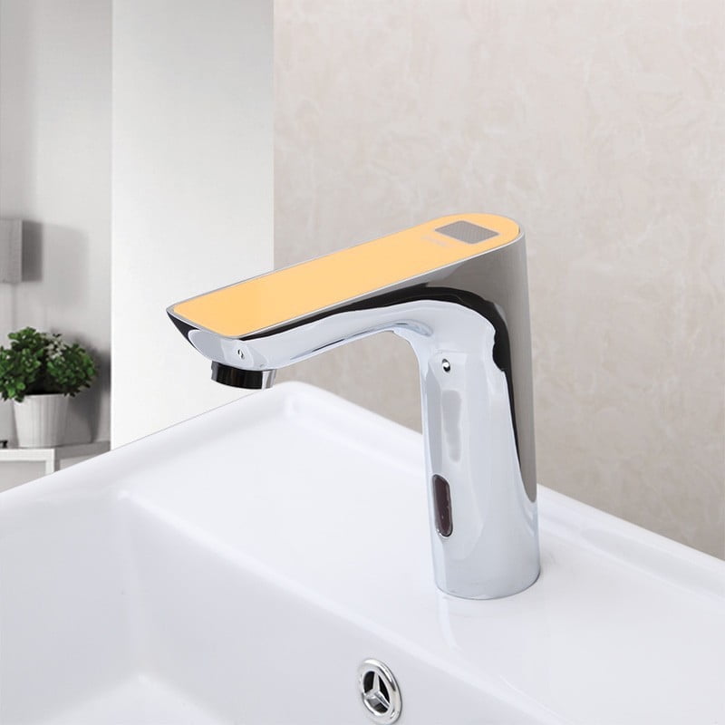 Juno Orange Digital Electronic Automatic Motion Sensor Bathroom ...
