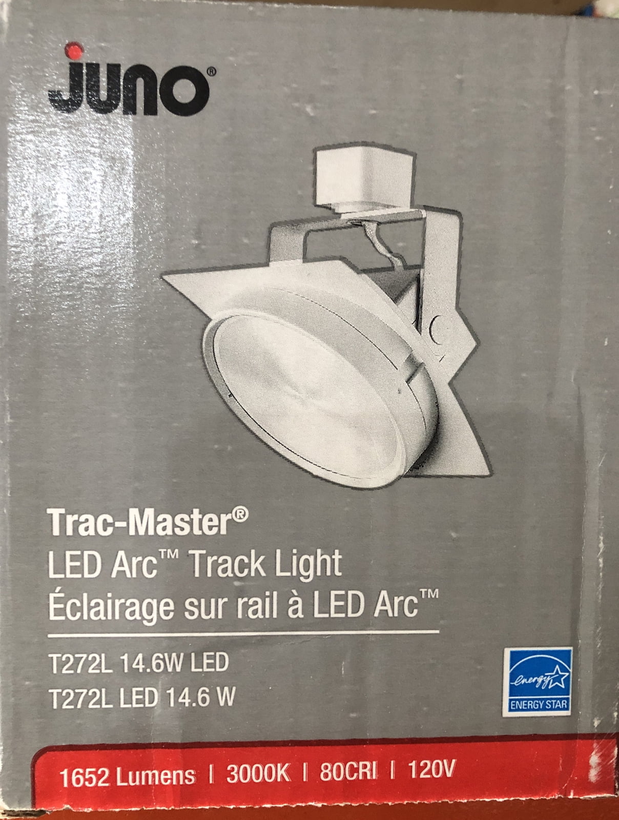 Juno Trac-master Led Arc Track Light 1652 Lumens 120V - Walmart.com