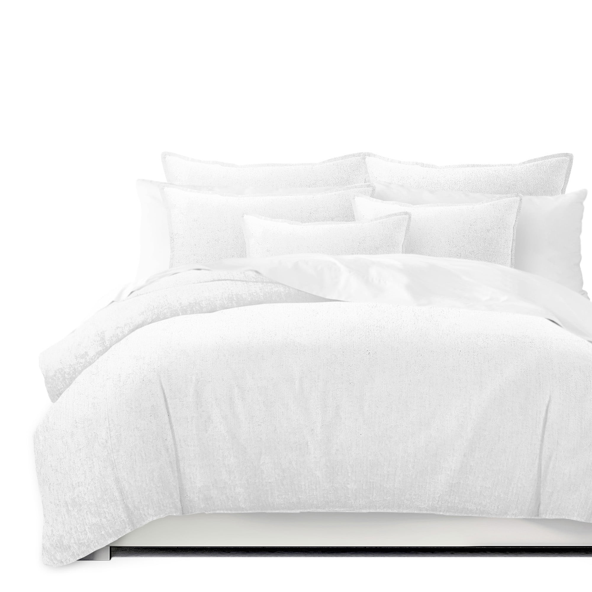 Juno Velvet White Comforter Set Twin - Walmart.com