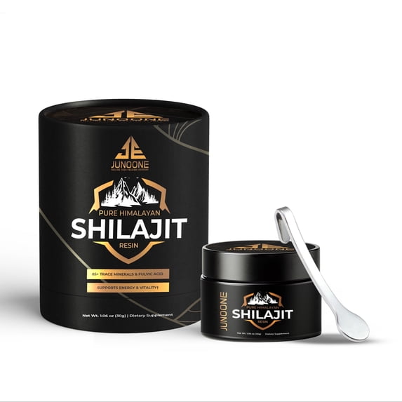 Junoone Pure Himalayan Shilajit Resin | 85+ Trace Minerals & Fulvic ...