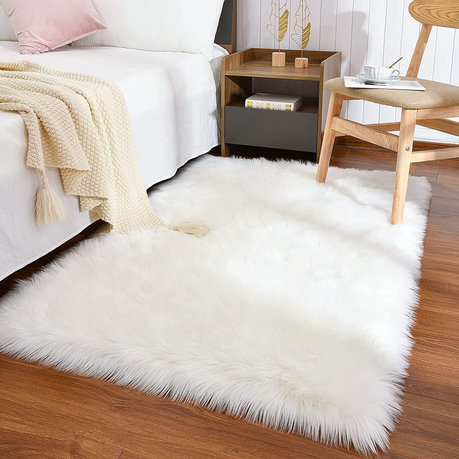 Walmart Black Friday Deals 2025 - Junovo Luxury Fluffy Fuzzy Area Rugs ...