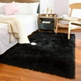 Junovo Luxury Soft Fuzzy Plush Area Rugs for Kids, Shaggy Nursery ...
