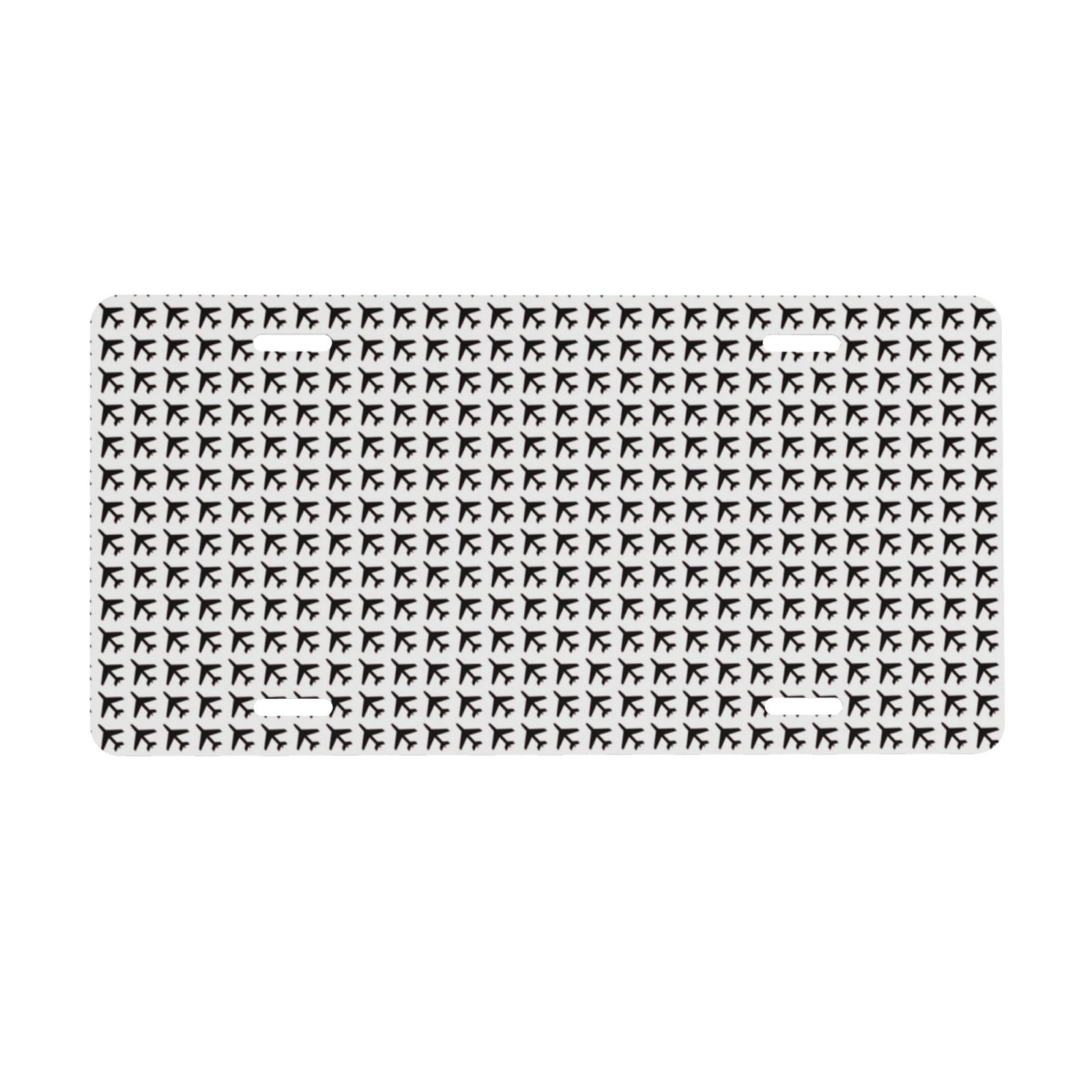 Custom License Plate Car Front Plate Airplane Cockpit License Front ...