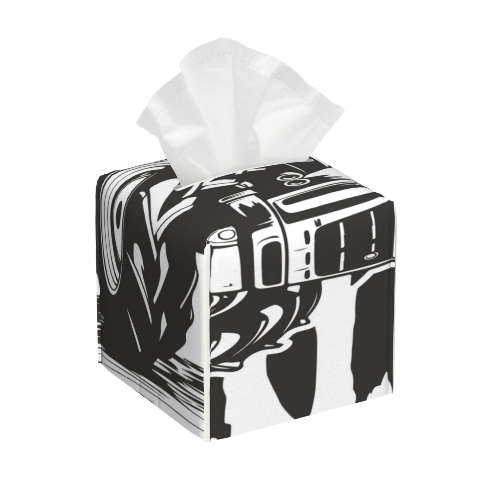 Junzan American Tractor for Tissue Box Cover Holder, Square Facial ...