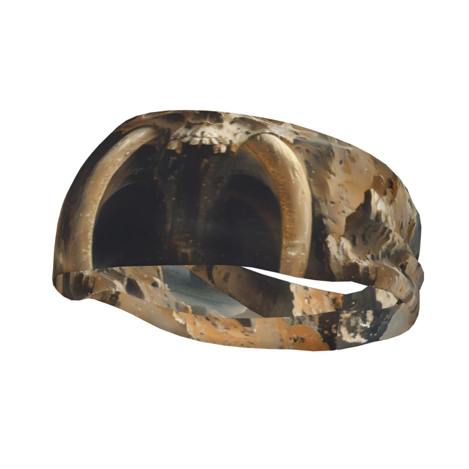 Junzan Ancient Skull Cave Landscape for Sweatbands Sports Headband for ...