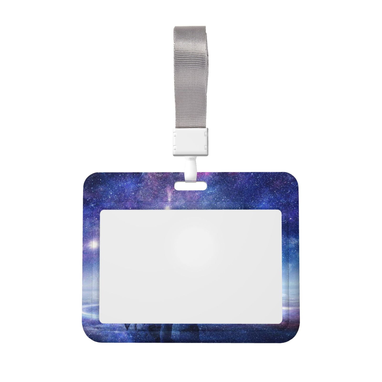 Junzan Astronauts Start Running Id Badge Holder With Windows Key Card ...