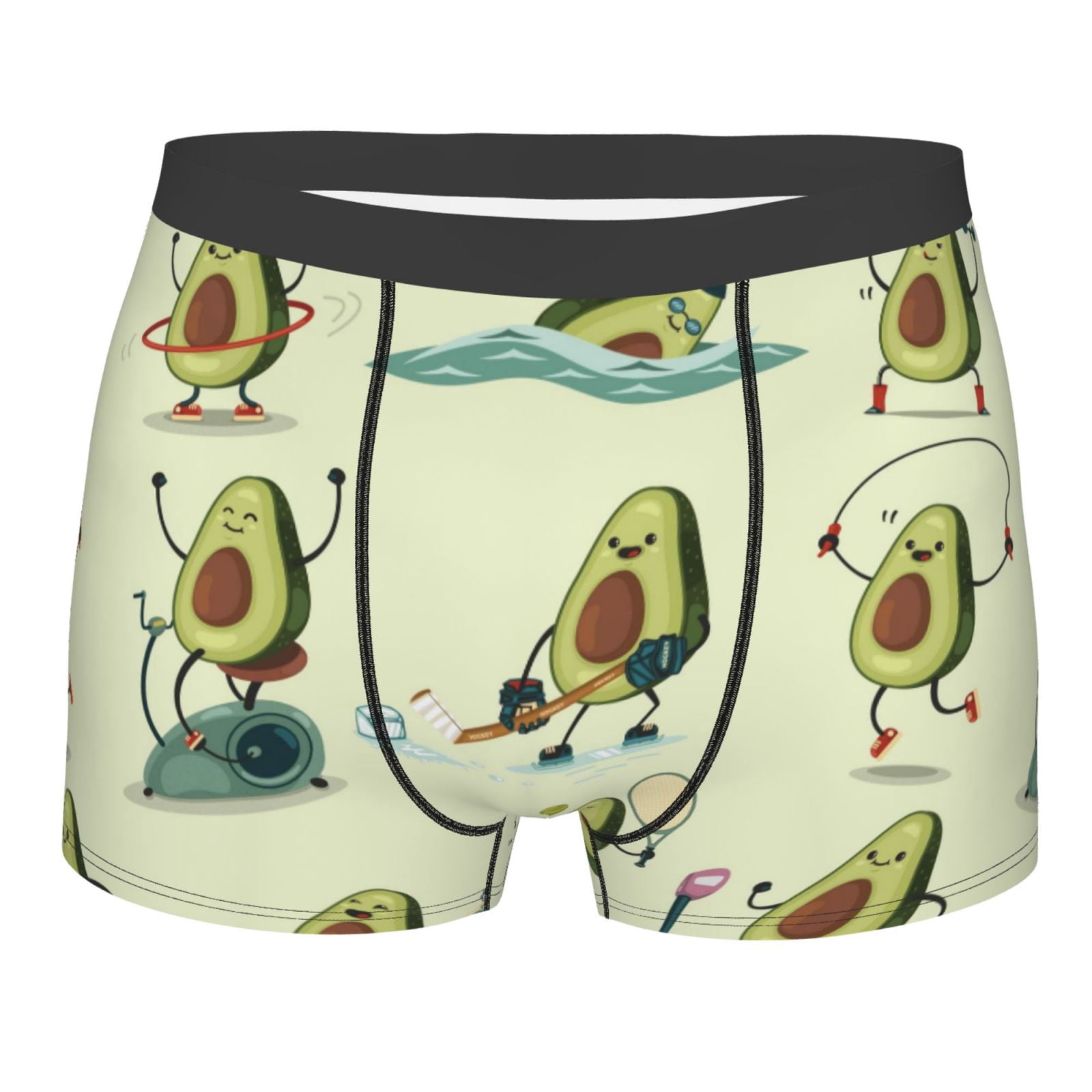 Junzan Avocado For Exercise Mens Underwear Boxer Briefs For Men’s ...