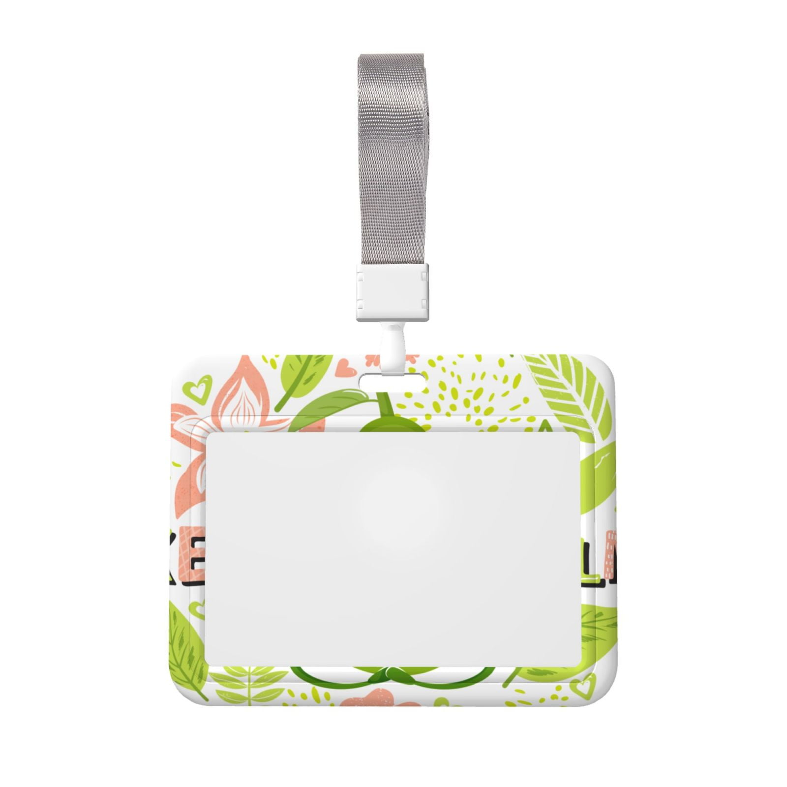 Junzan Avocado Keep Calm Id Badge Holder With Windows Key Card Work ...