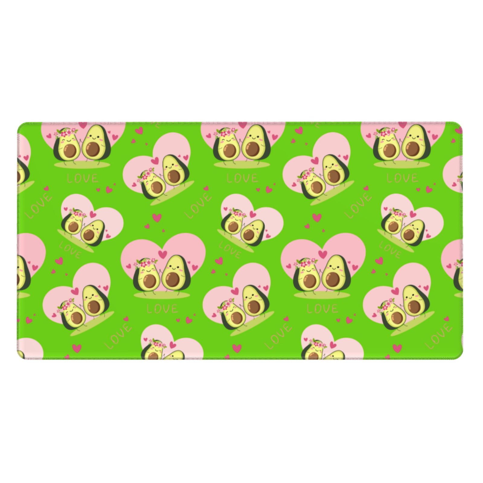 Junzan Avocado Lovers Extra Large Mouse Pad For Boys Girl Men Women ...