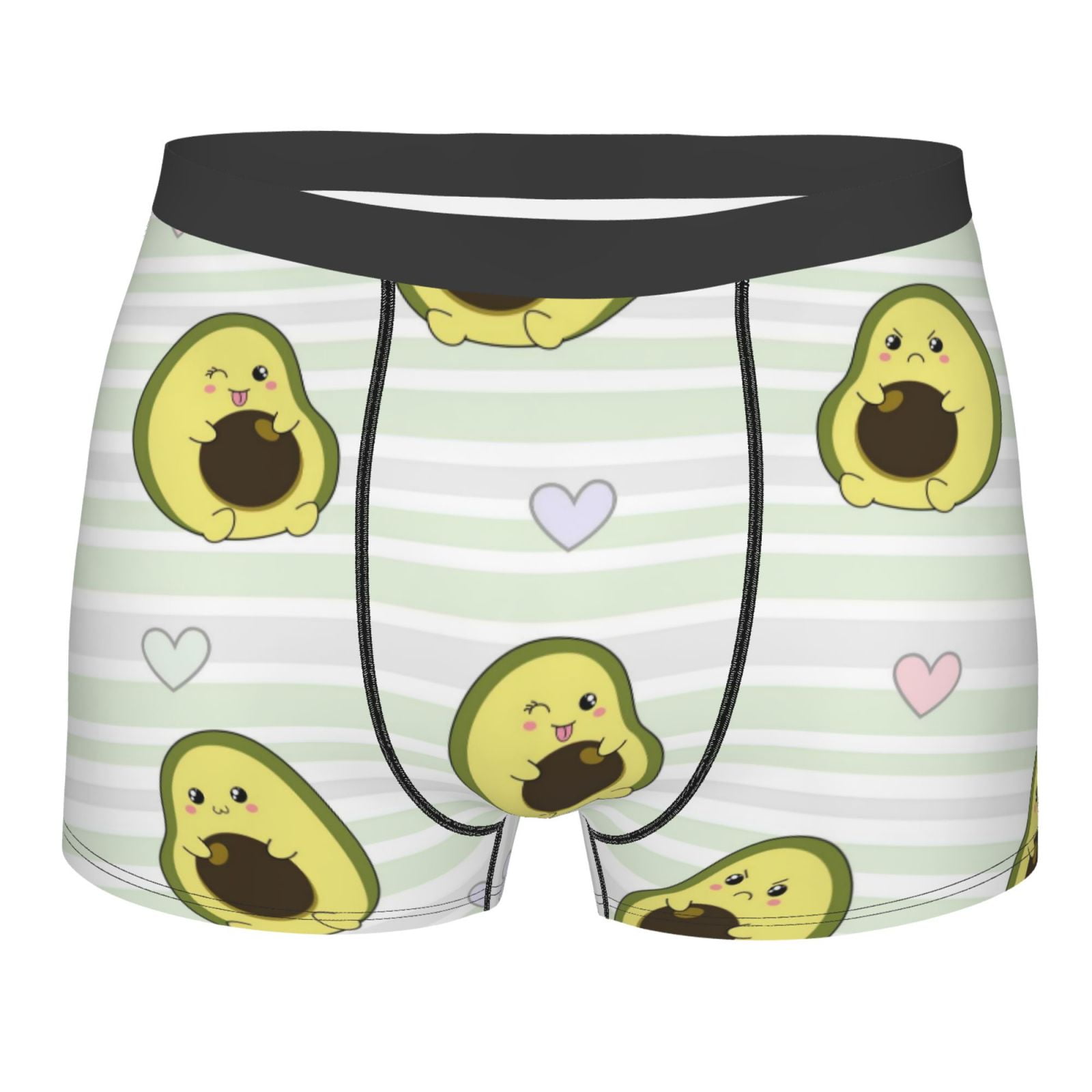 Junzan Avocado Of A Hear Mens Underwear Boxer Briefs For Men’s - Medium ...
