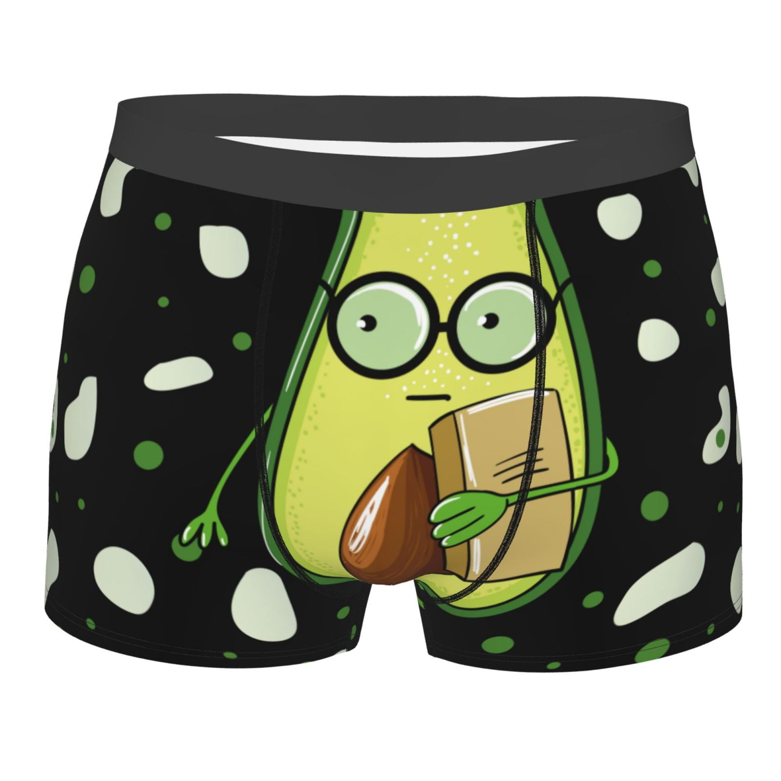 Junzan Avocado With Glasses Mens Underwear Boxer Briefs For Men’s ...