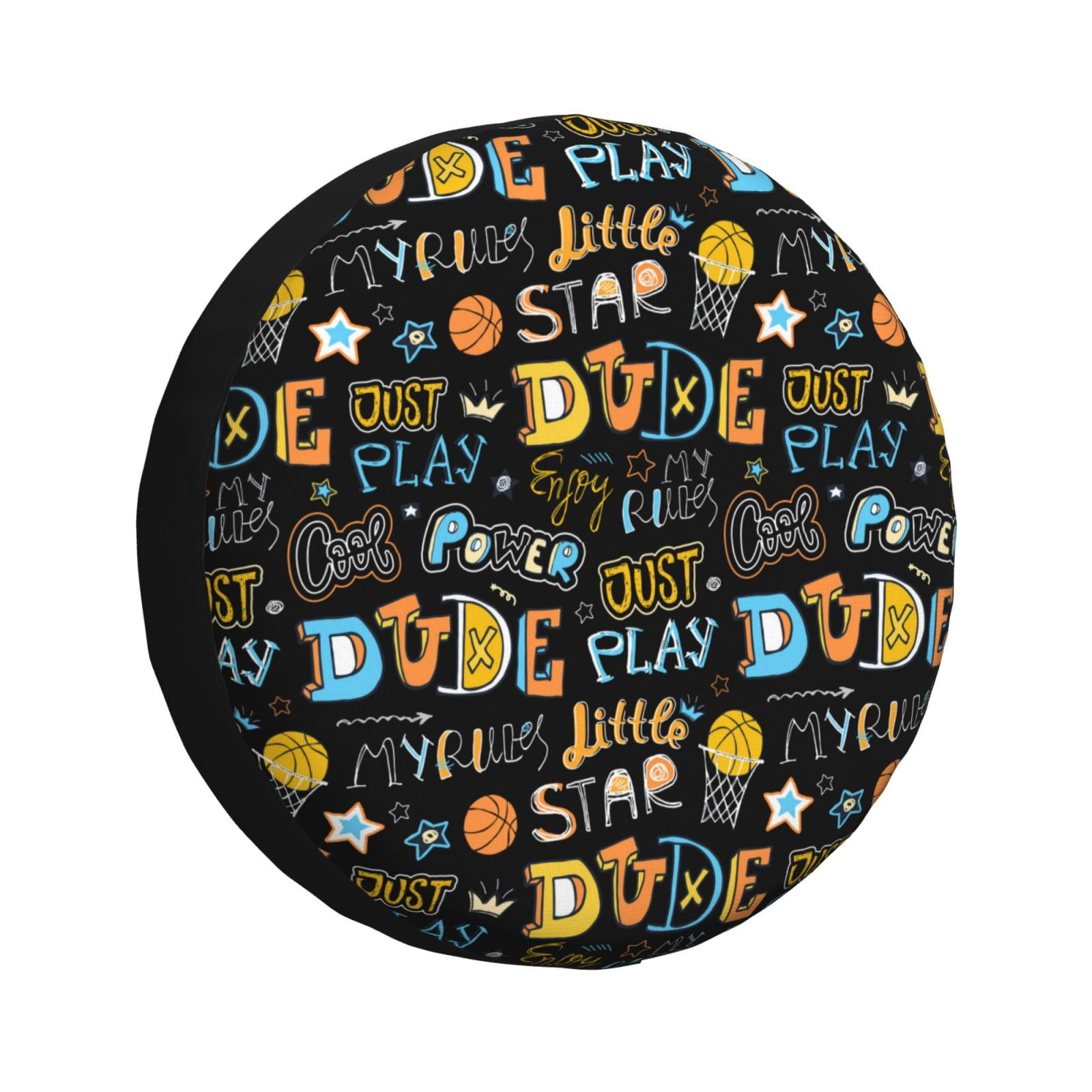 Junzan Basketball Tire Cover Wheel Protector For Truck Suv Trailer ...