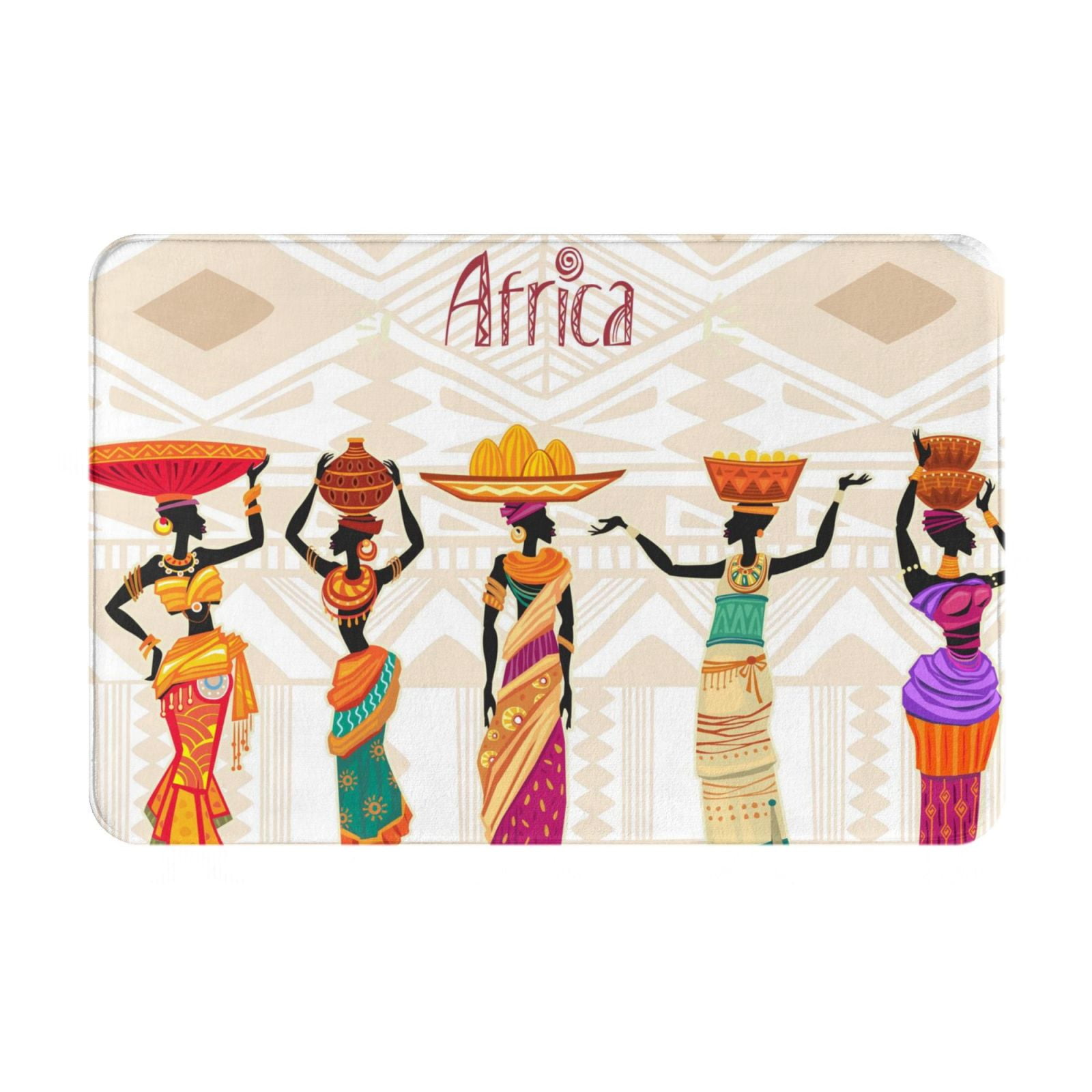 Junzan Beautiful Black African Woman In Ethnic Dress Custom Funny ...