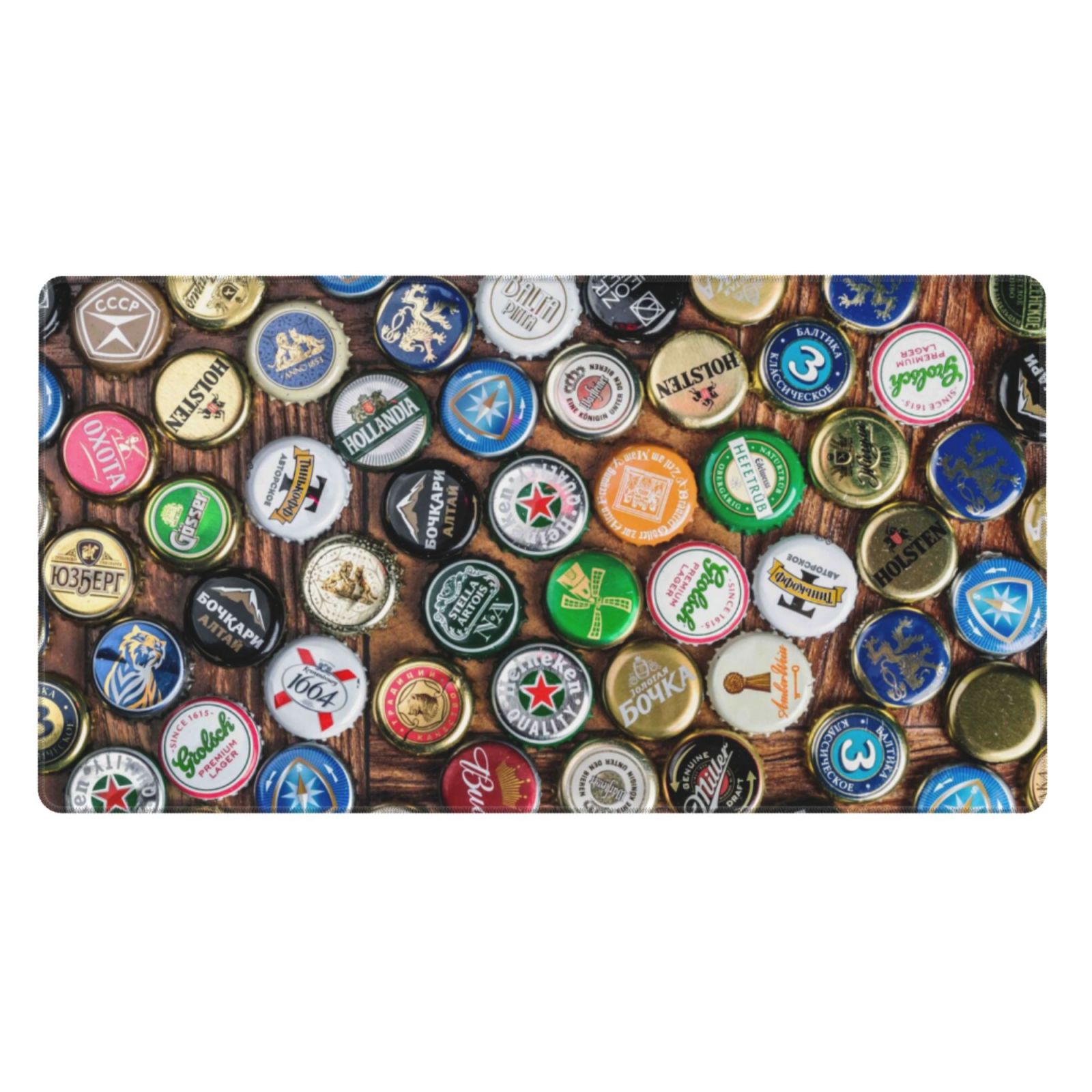 Junzan Beer Caps Extra Large Mouse Pad For Boys Girl Men Women Desktop ...