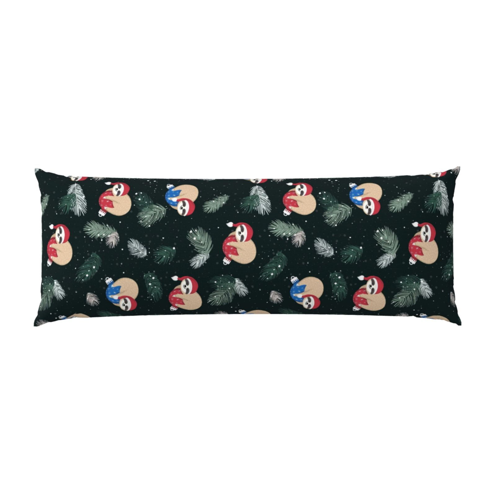 Junzan Body Pillow Cover Baby Sloths Sleeping Throw Pillow Covers Long ...