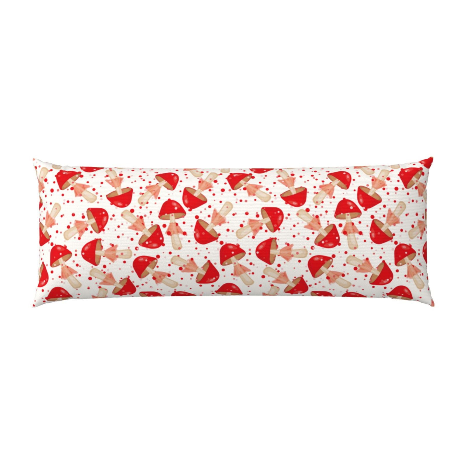Junzan Body Pillow Cover Cute Mushroom Throw Pillow Covers Long Pillow ...
