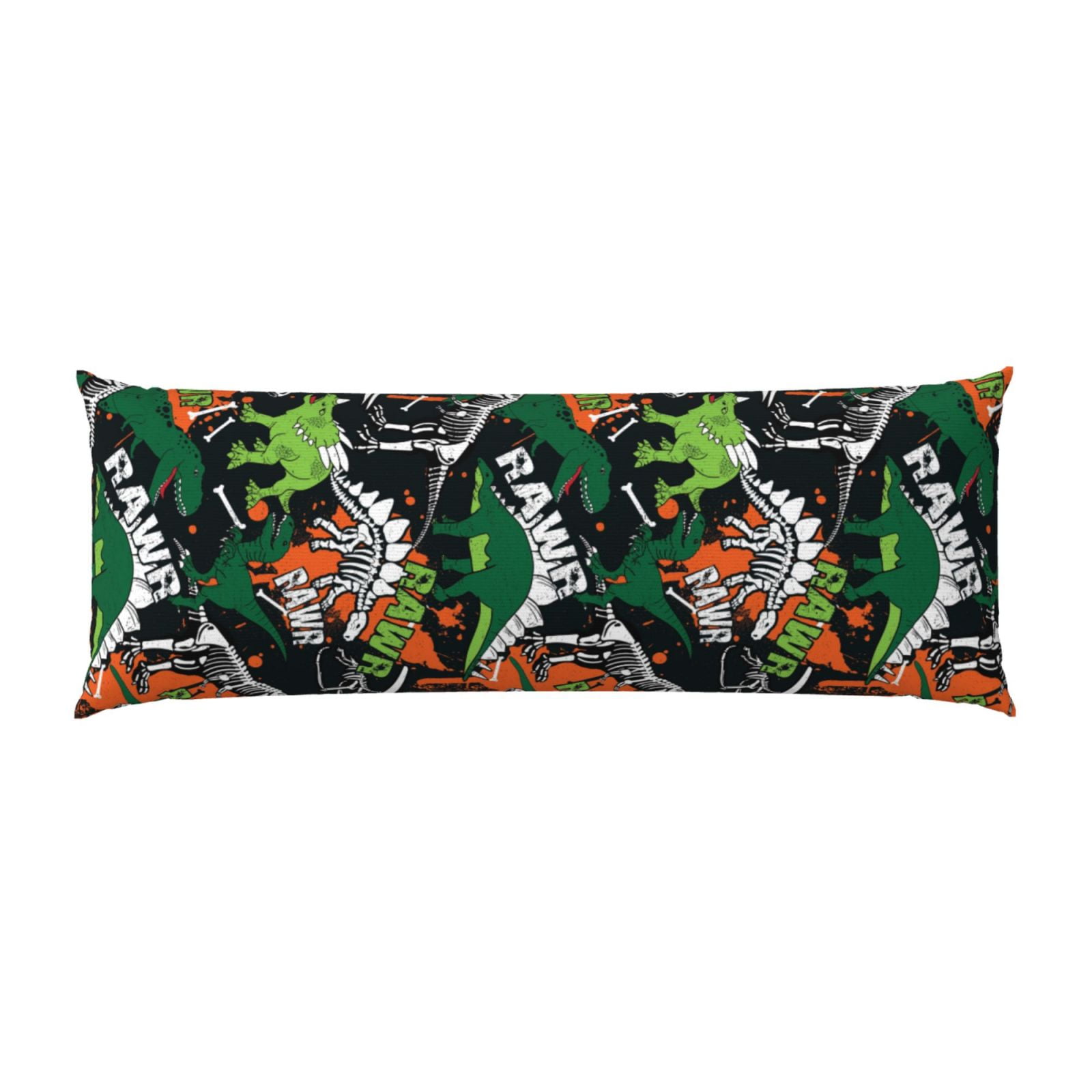 Junzan Body Pillow Cover Dinosaur Skeleton Throw Pillow Covers Long ...