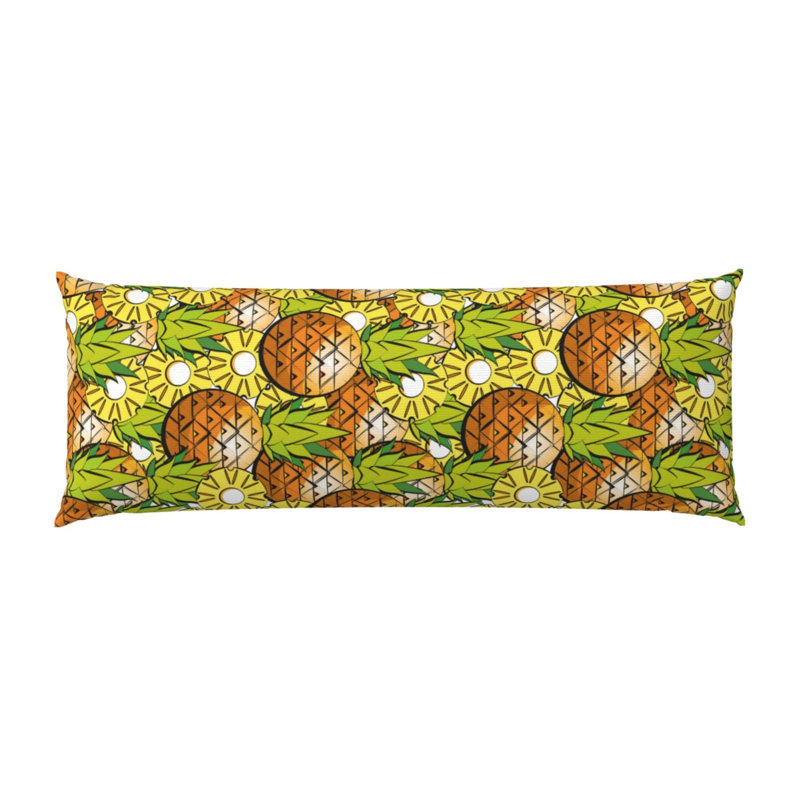 Junzan Body Pillow Cover Tropical Summer Fruit Throw Pillow Covers Long ...