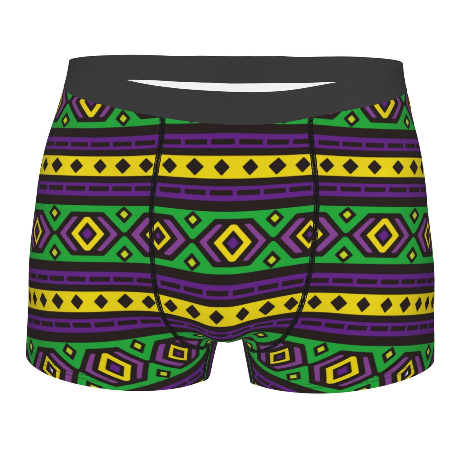 Junzan Carnival Mardi Gras Mens Underwear Boxer Briefs For Men’s ...