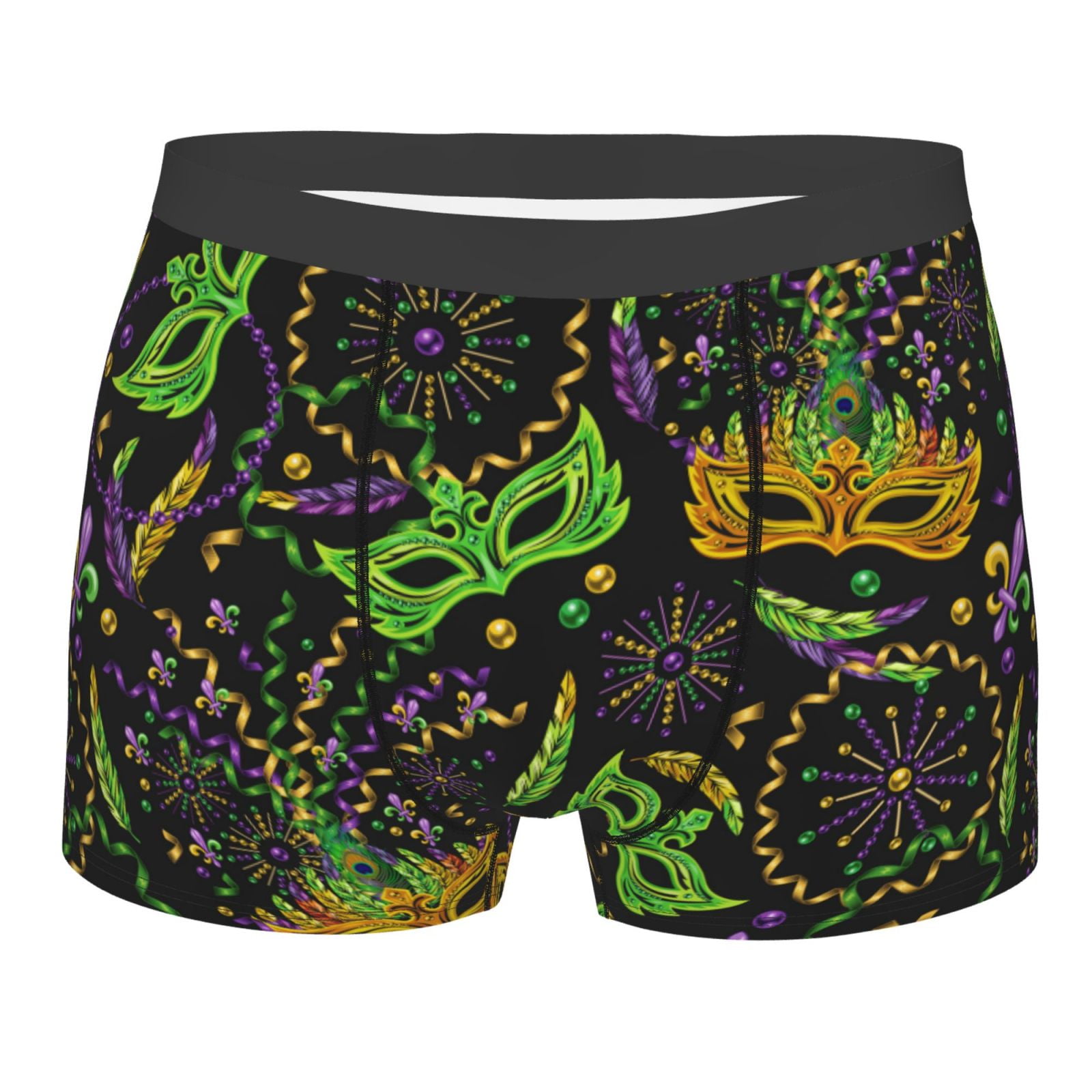 Junzan Carnival Mardi Gras3 Mens Underwear Boxer Briefs For Men’s ...