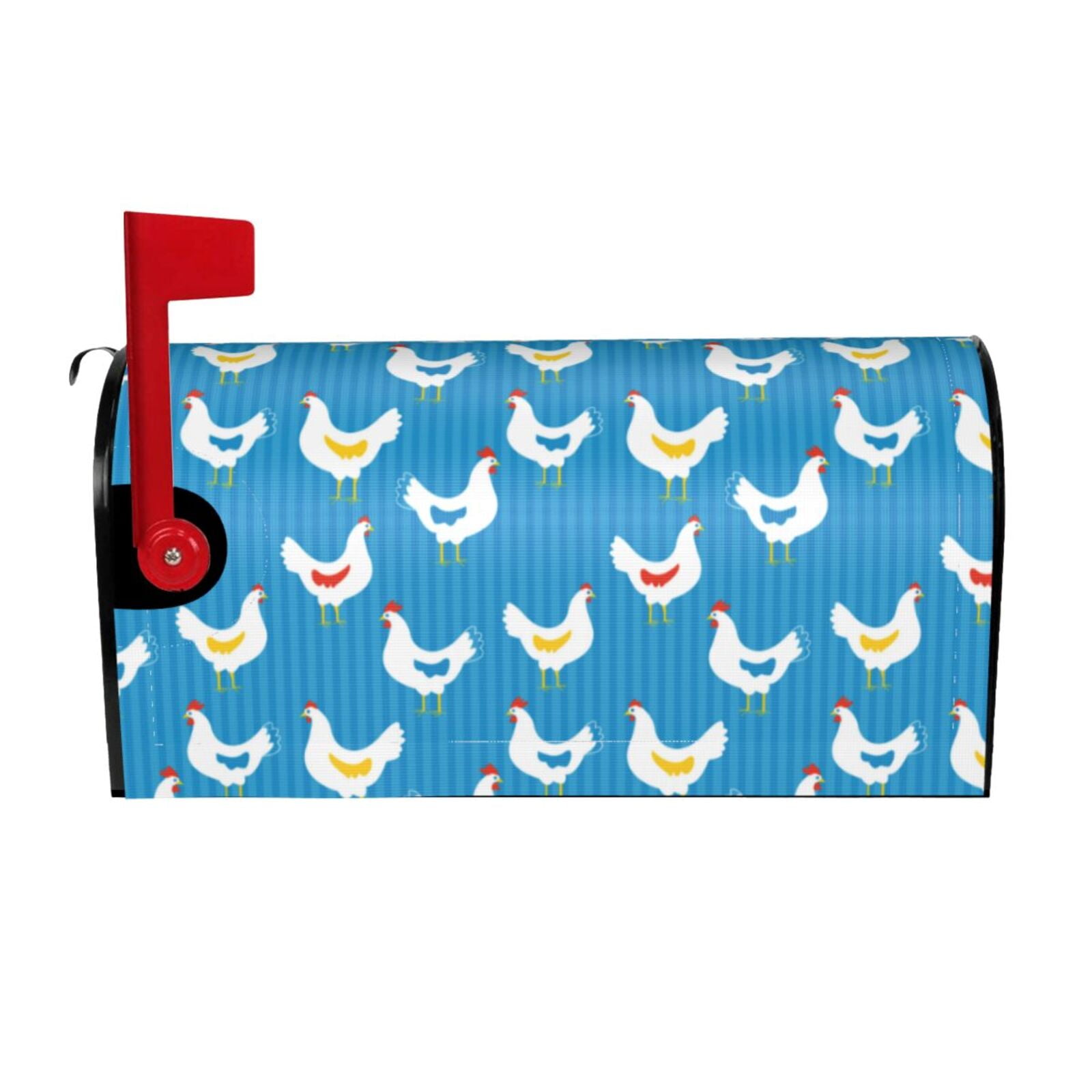 Junzan Cartoon Chicken Pattern Mailbox Covers,Magnetic Mailbox ...