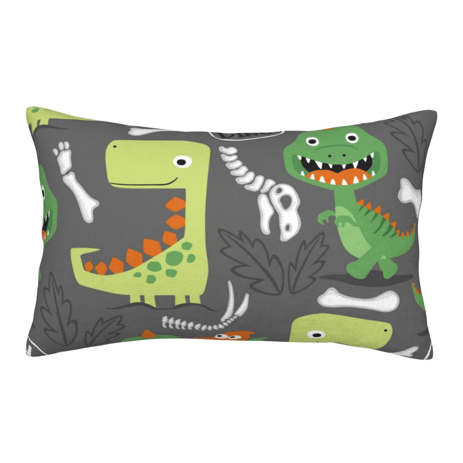 Junzan Cartoon Dinosaurs.Cute Dinosaurs Pillow Cases Standard Size ...