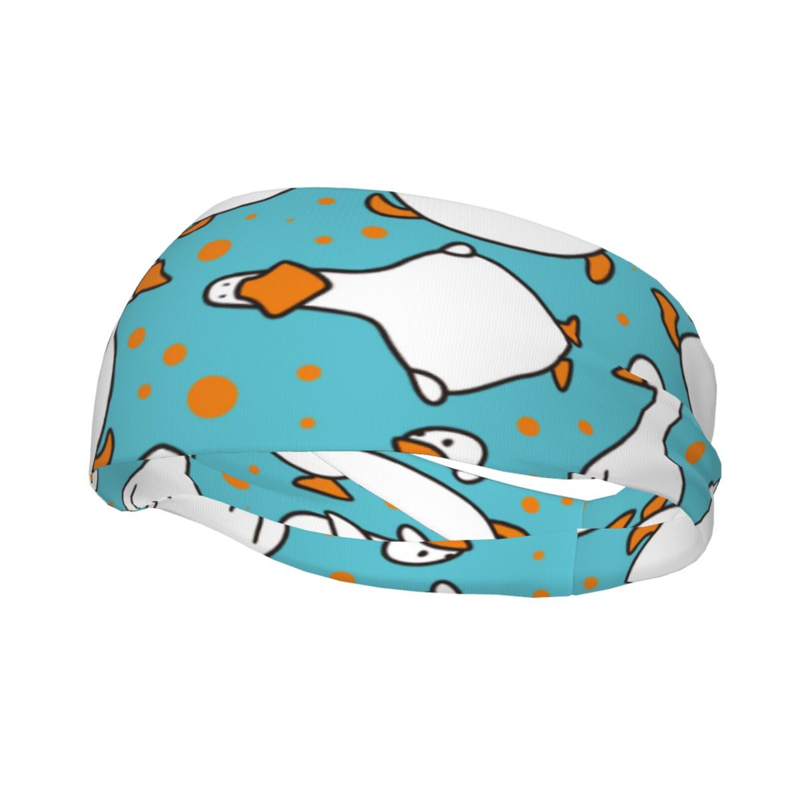 Junzan Cartoon Funny Goose for Sweatbands Sports Headband for Men ...