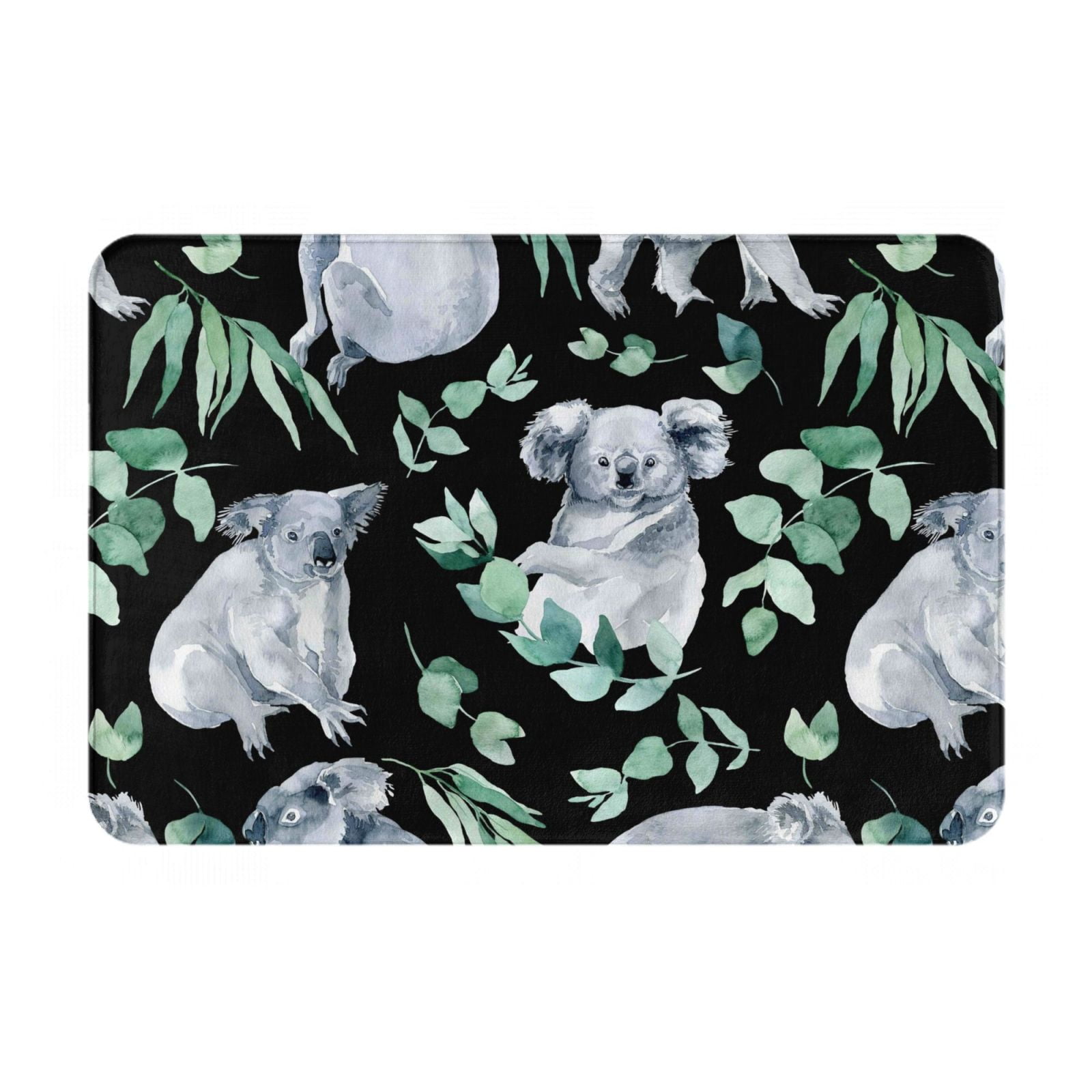 Junzan Cartoon Koala Bear Custom Funny Welcome Doormat Personalized ...