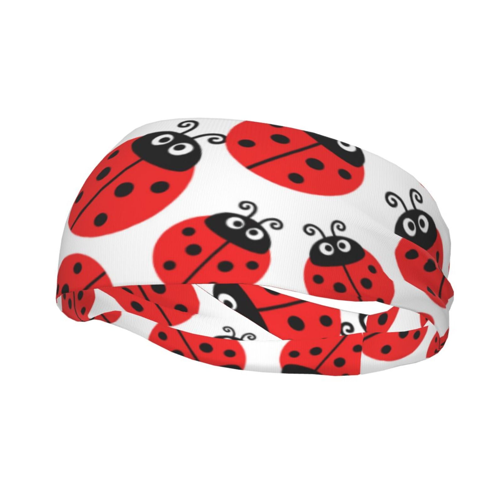 Junzan Cartoon Ladybug for Sweatbands Sports Headband for Men & Women ...
