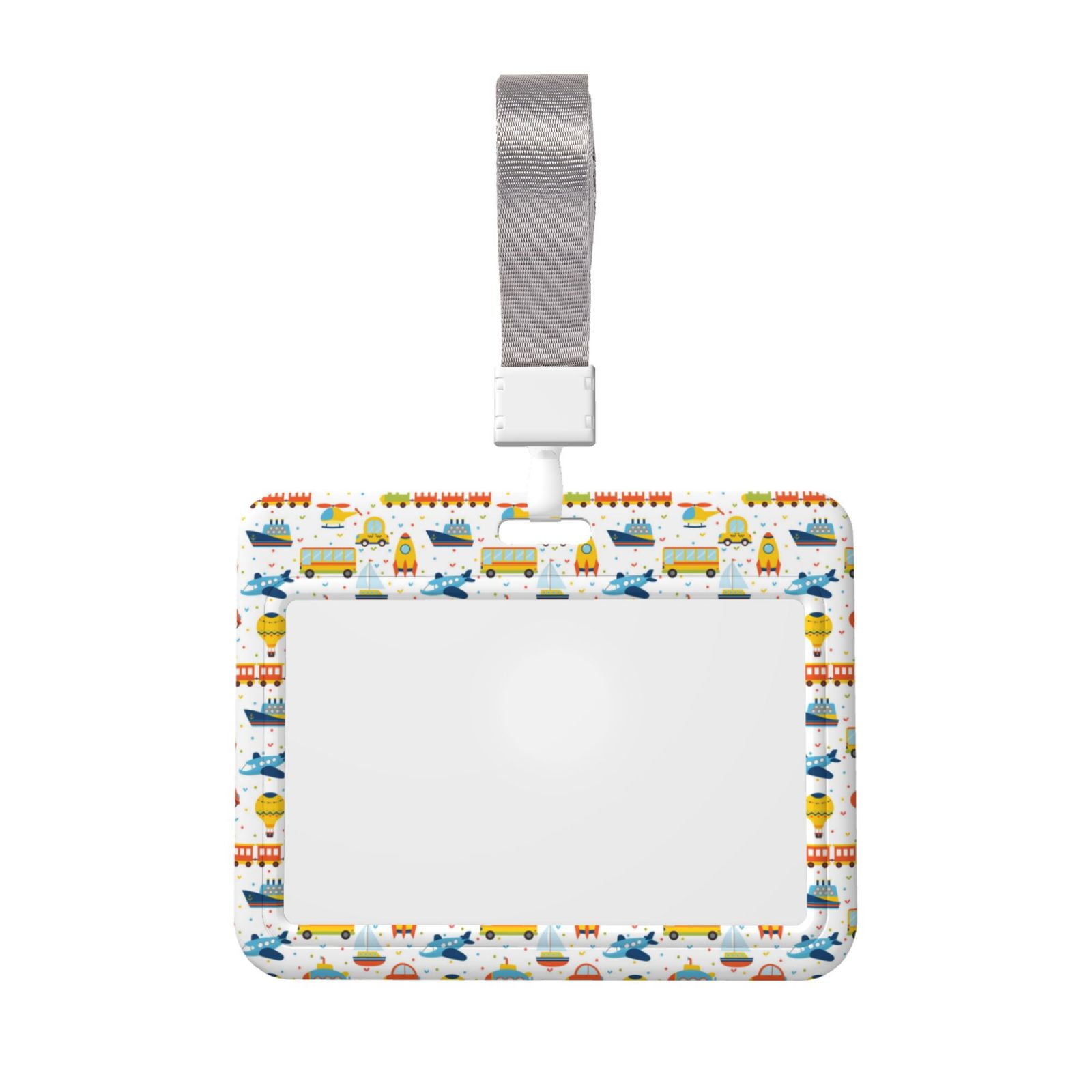 Junzan Cartoon Transport ID Badge Holder with Windows Key Card Work ...