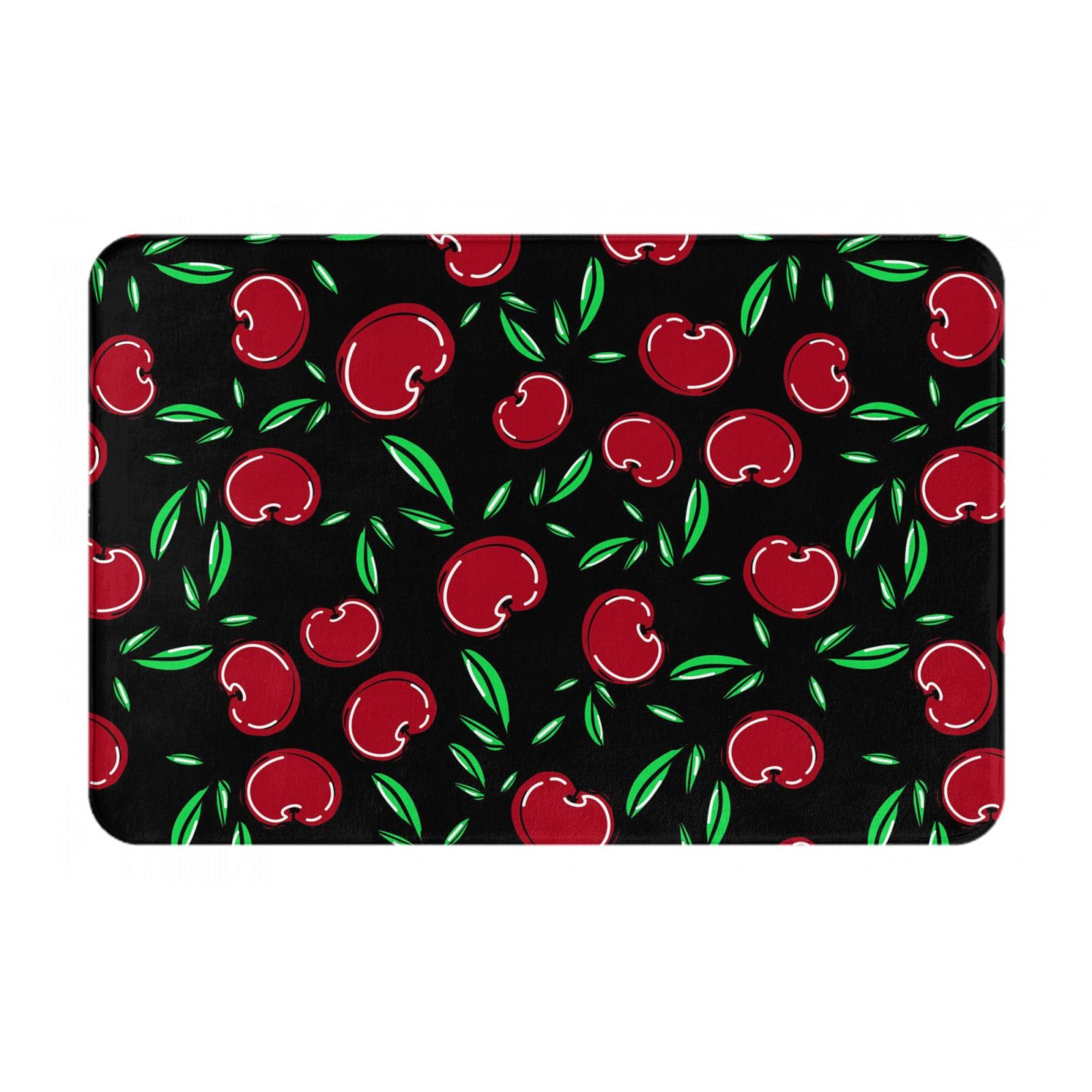 Junzan Cherry Custom Funny Welcome Doormat Personalized Door Mats ...