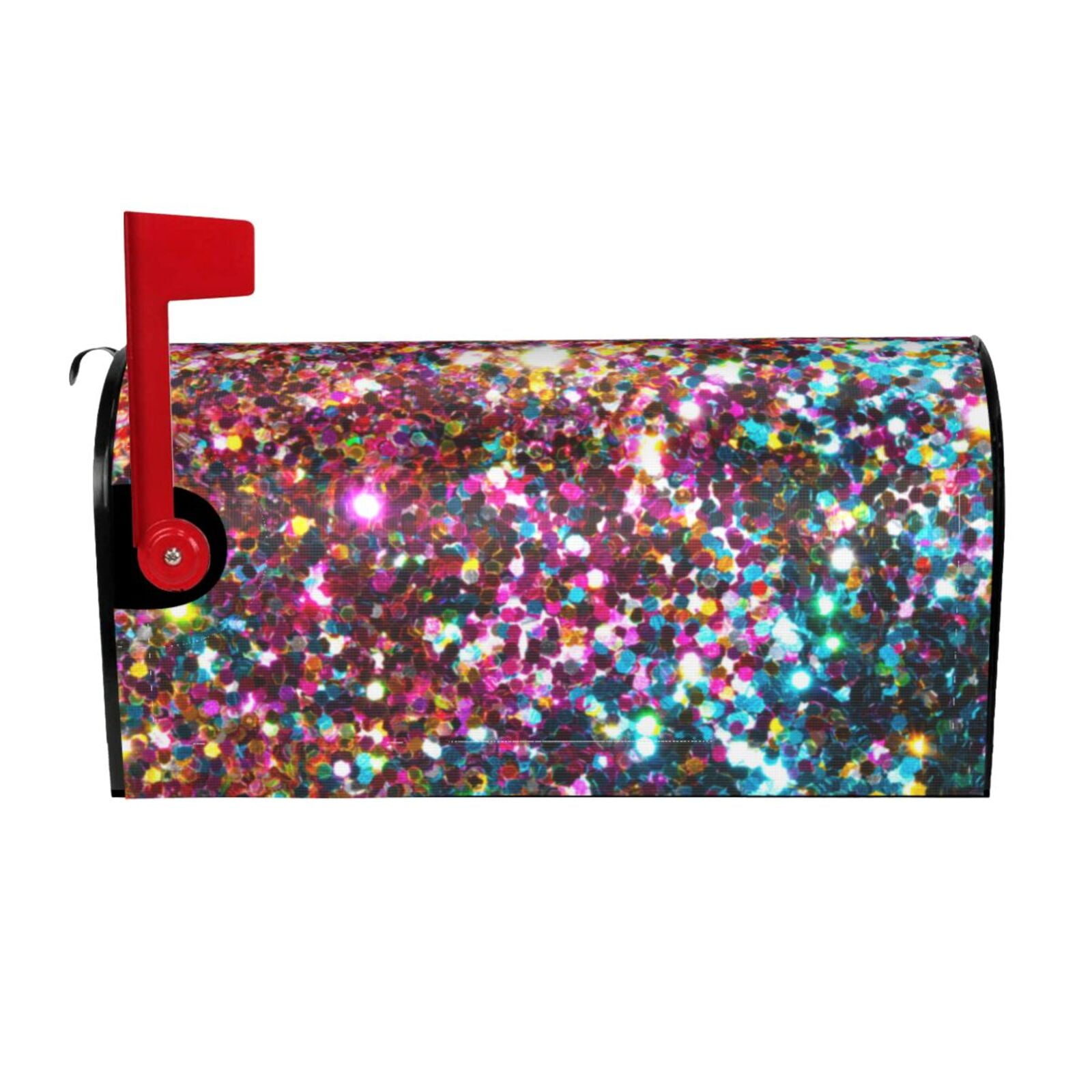 Junzan Color Shiny Pattern Mailbox Covers,Magnetic Mailbox Waterproof ...