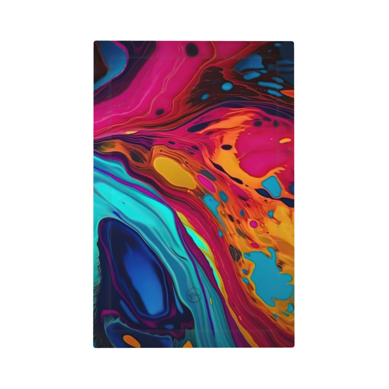 Junzan Colorful Abstract Swirls for Electrical Outlet Covers, 5" x 3" Electric Receptacle Plug ...