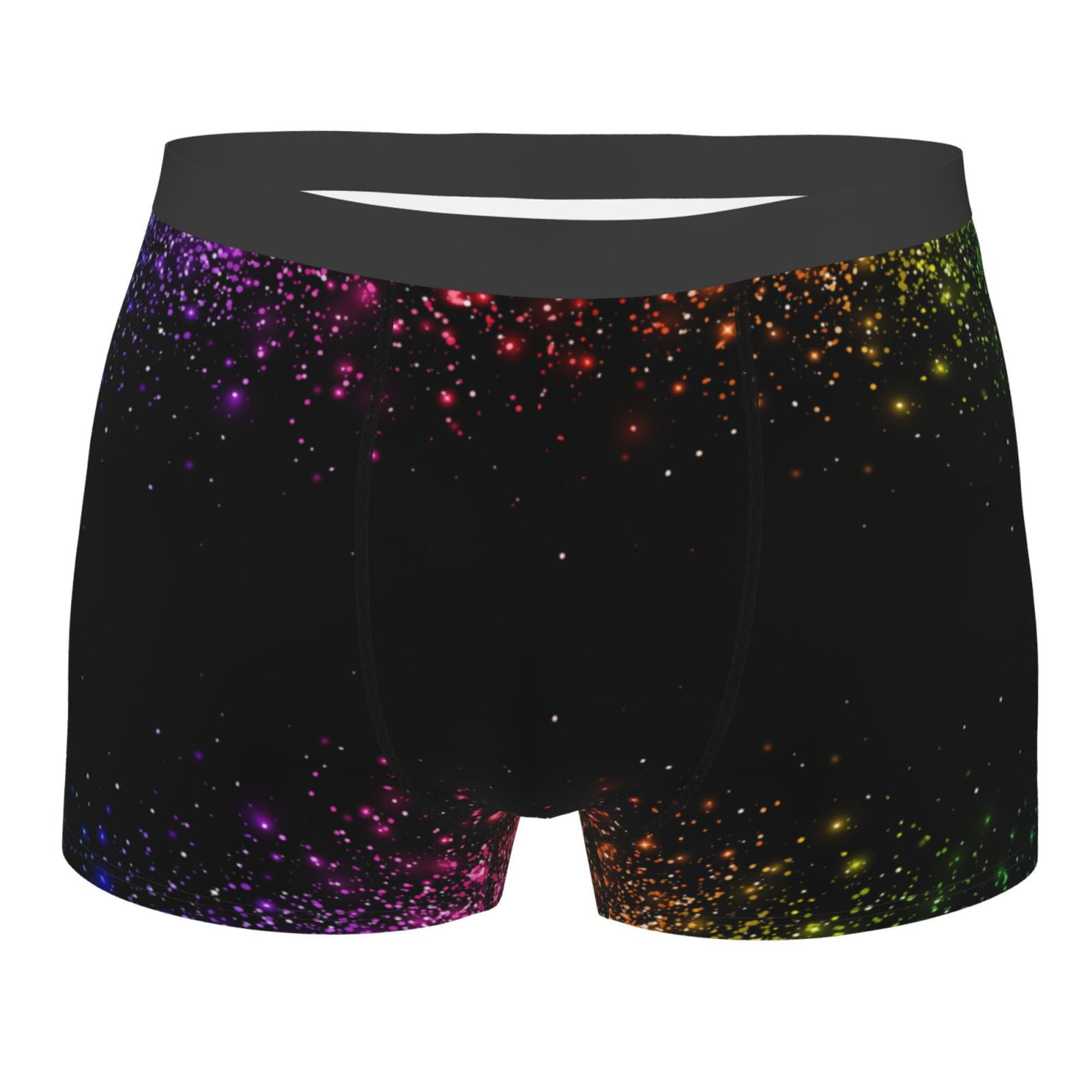 Junzan Colorful Sparkling Mens Underwear Boxer Briefs For Men’s ...
