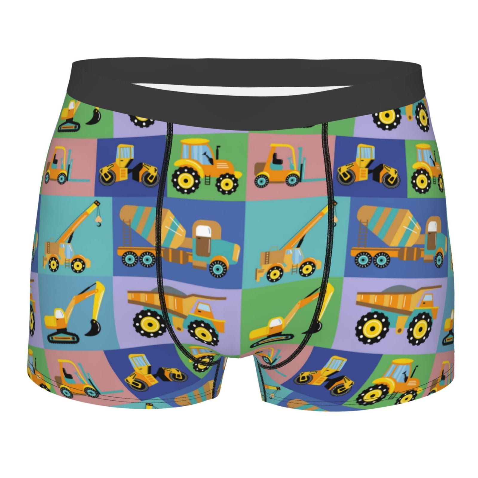 Junzan Construction Machinery Mens Underwear Boxer Briefs For Men’s ...