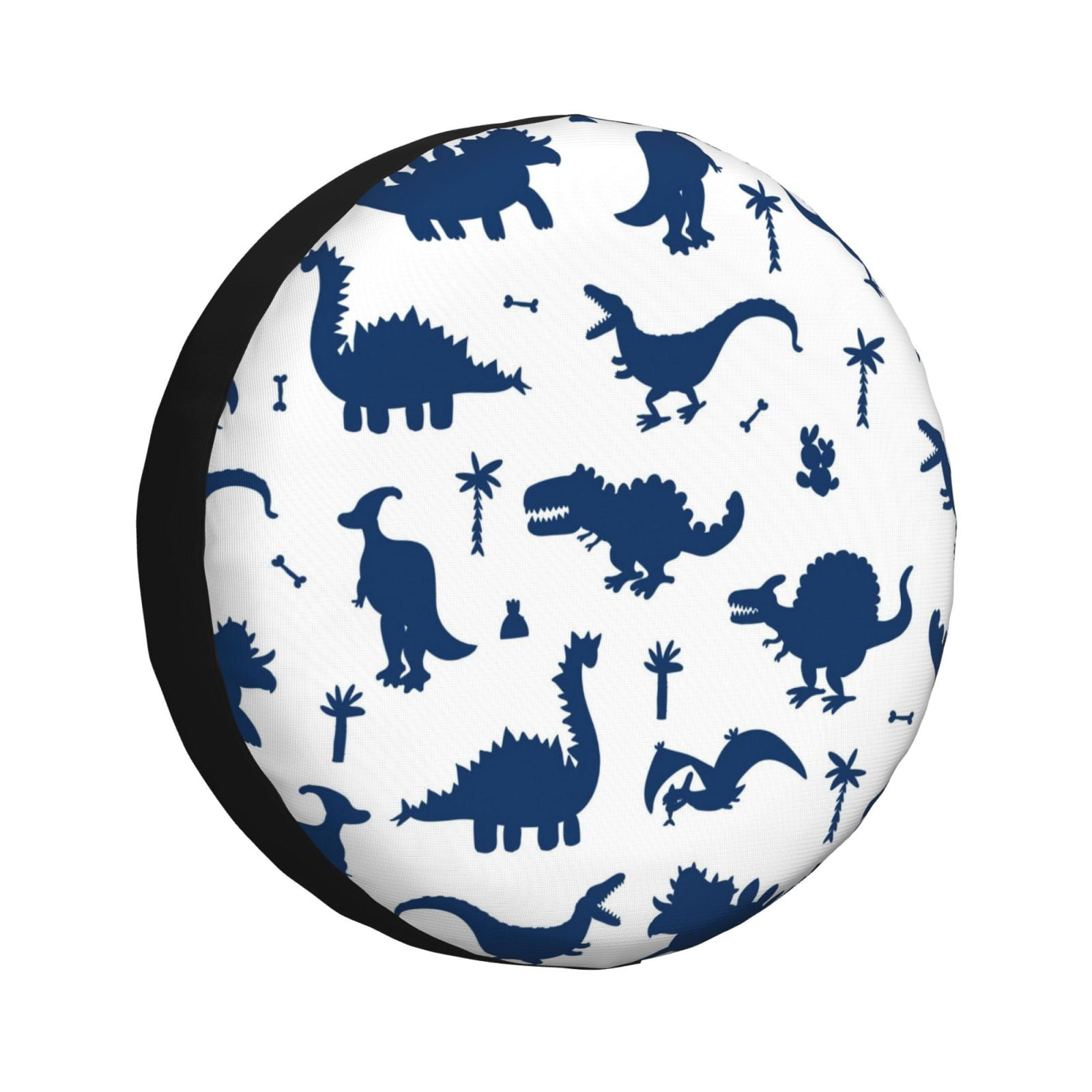 Junzan Cute Cartoon Dinosaurs Tire Cover Wheel Protector for Truck SUV ...